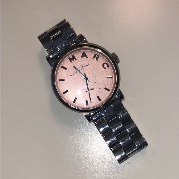 Marc Jacobs | Accessories | Marc Jacobs Watch Pink Face | Poshmark